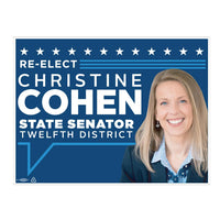 Campaign Corrugated Road Signs - The Blue Deal LLC