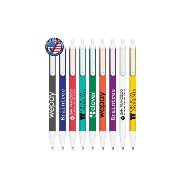 Union-Printed Click Stick Pen - The Blue Deal LLC
