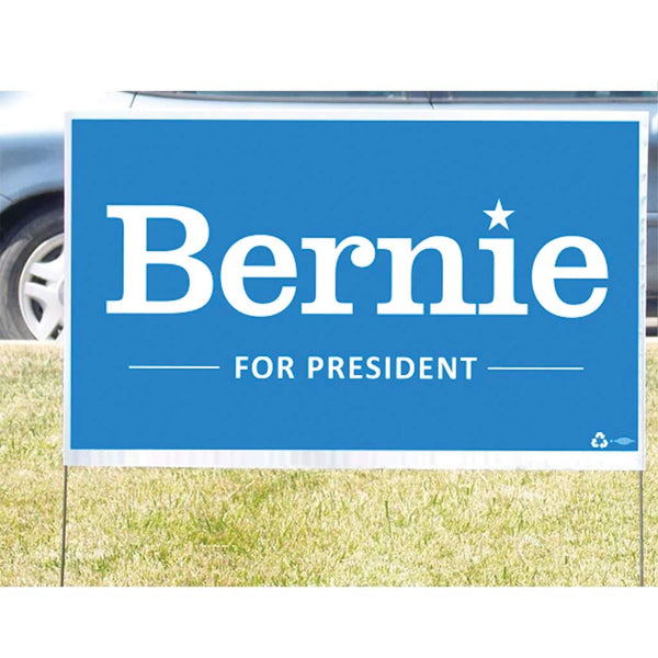 Bernie Sanders Yard Sign - The Blue Deal LLC