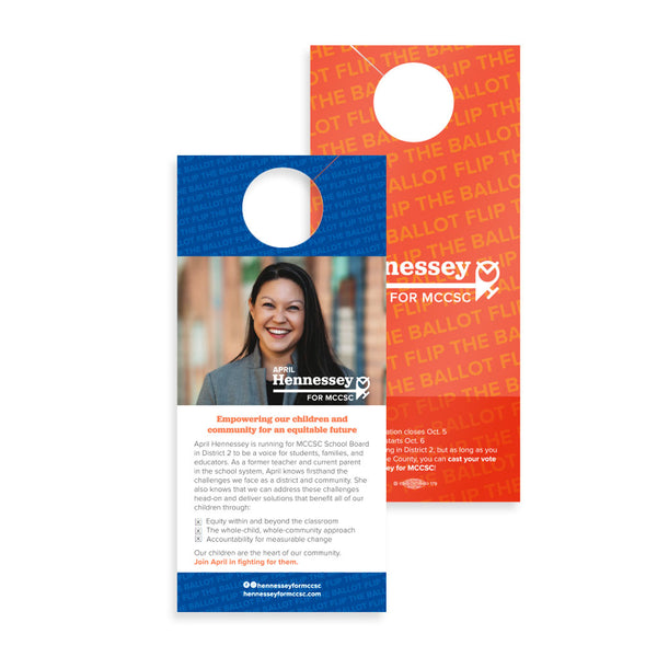 Union-Printed Political Campaign Materials Tagged "Custom Door Hangers ...