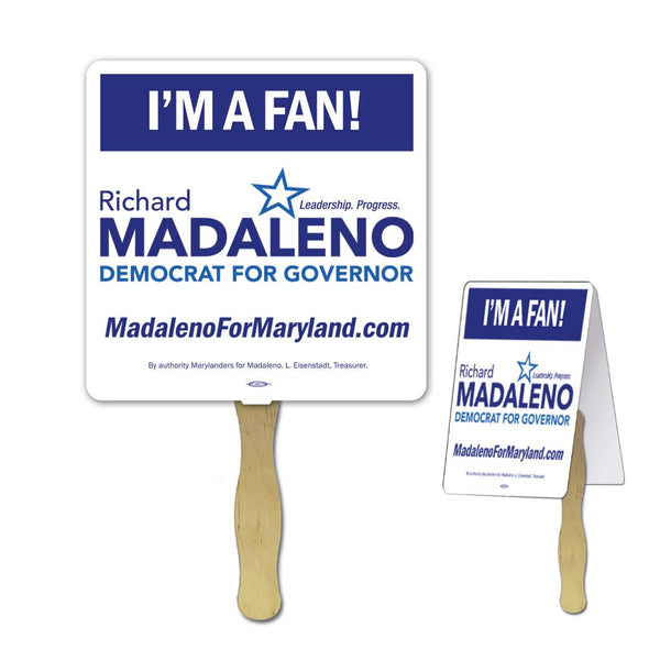 Union-Printed Political Campaign Materials Tagged "Custom Fans" - The ...