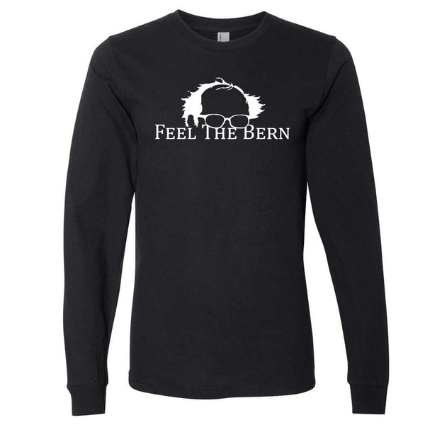 Feel The Bern T-Shirt - Long Sleeve - The Blue Deal LLC